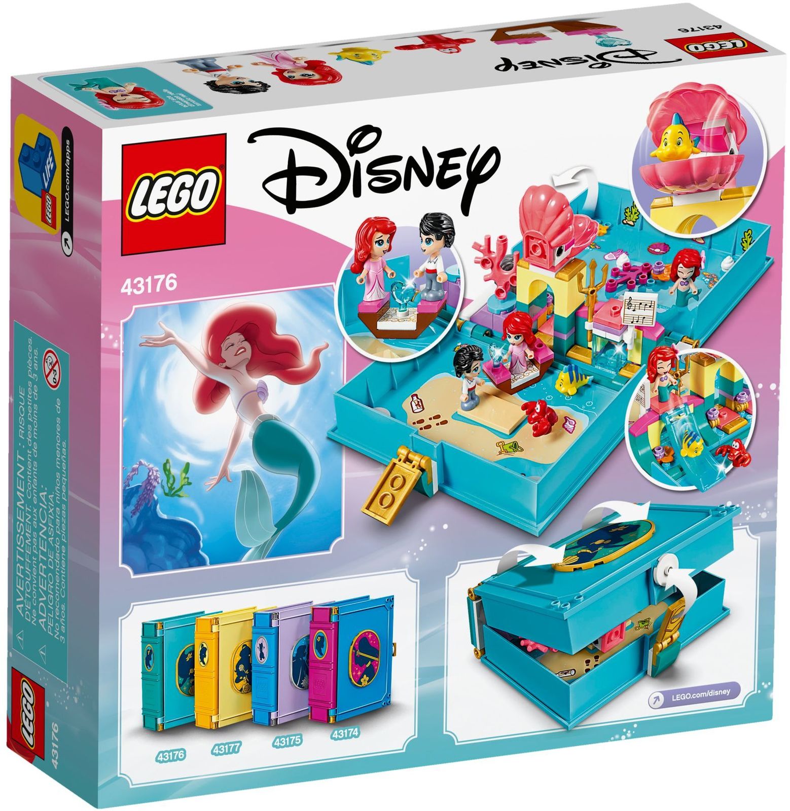 Buy LEGO Disney: Ariel's Storybook Adventures at Mighty Ape NZ