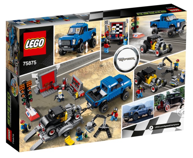Buy LEGO Speed Champions: Ford F-150 Raptor & Ford Model A Hot Rod ...