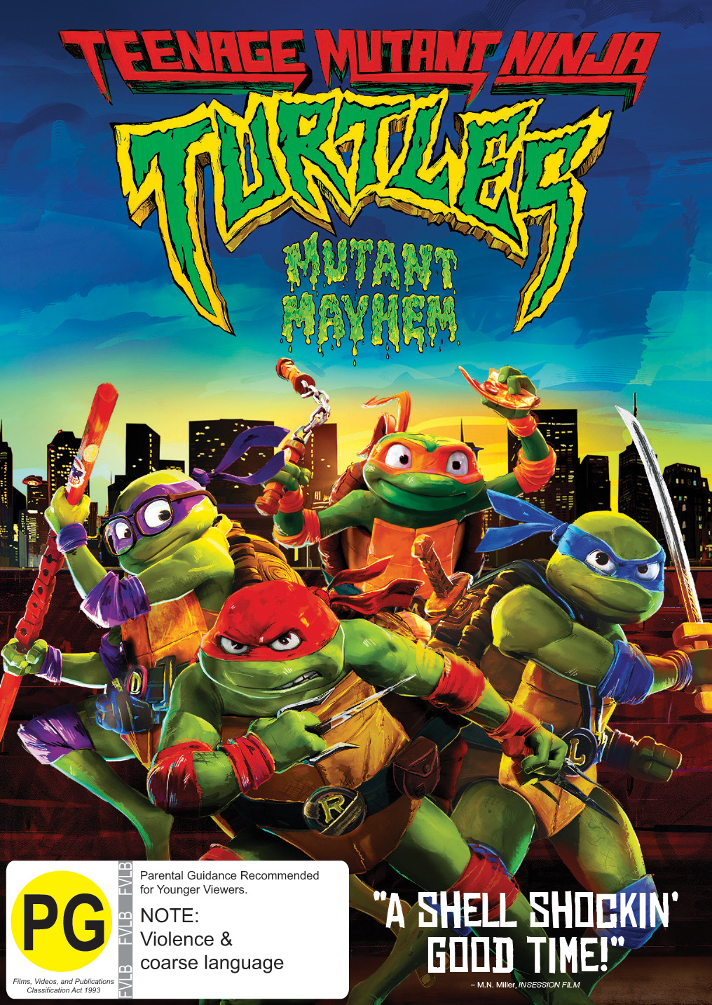 Teenage Mutant Ninja Turtles: Mutant Mayhem | DVD | In-Stock - Buy Now ...