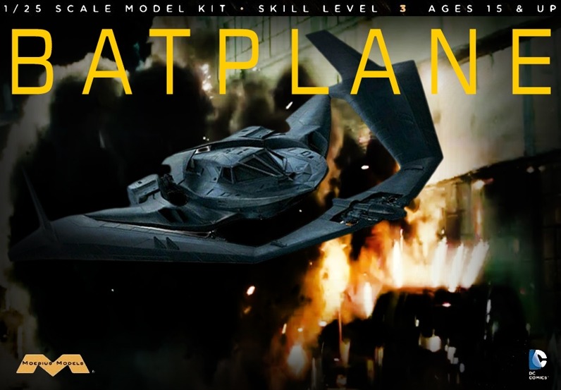 Batman v Superman: Batplane 1:25 Scale Model Kit | at Mighty Ape NZ