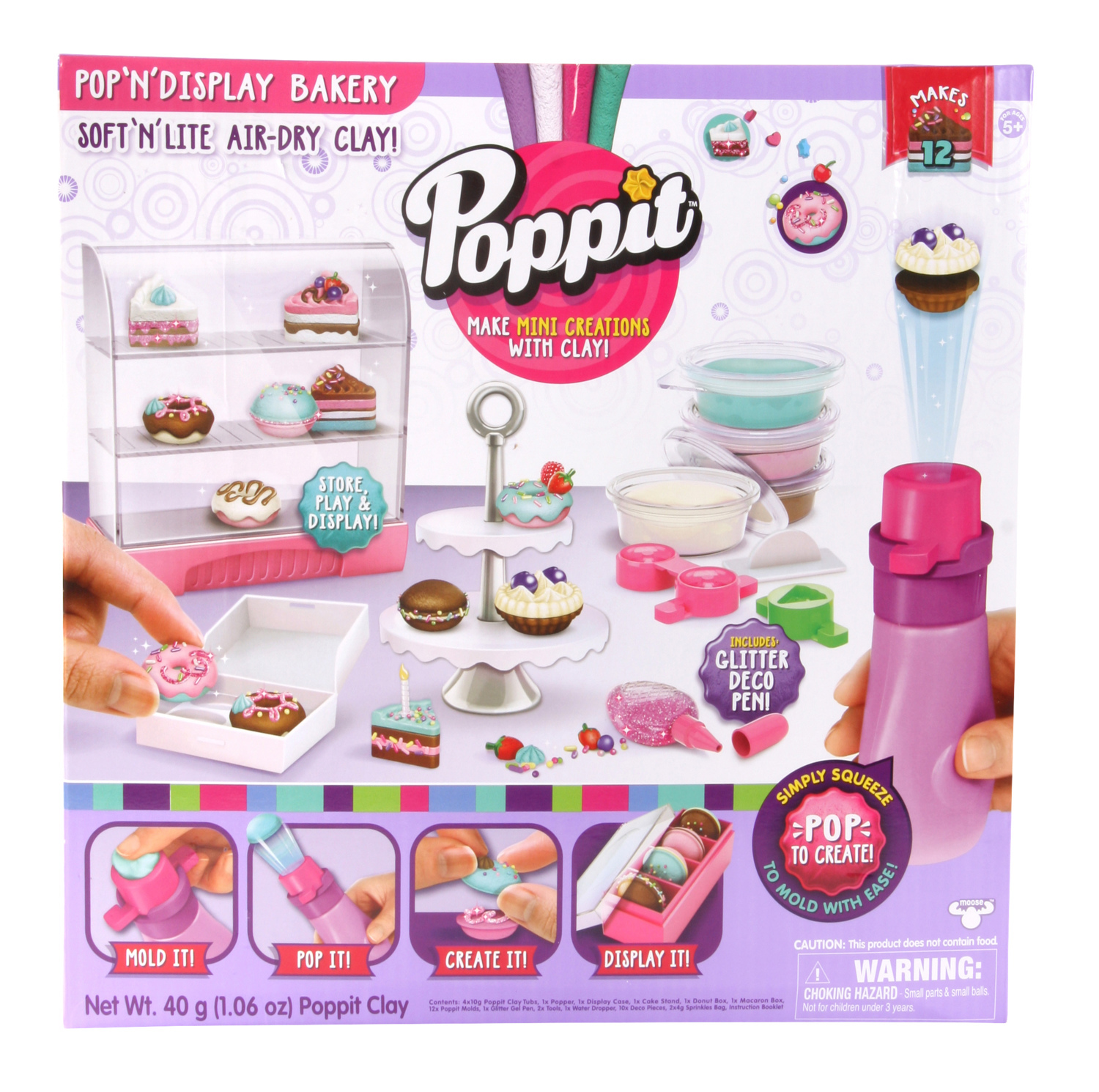 Buy Poppit - Pop 'N' Display Bakery Set at Mighty Ape NZ