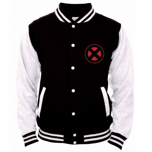 Marvel Comics Baseball Varsity Jacket - X-Men Xavier Institute | Men's ...