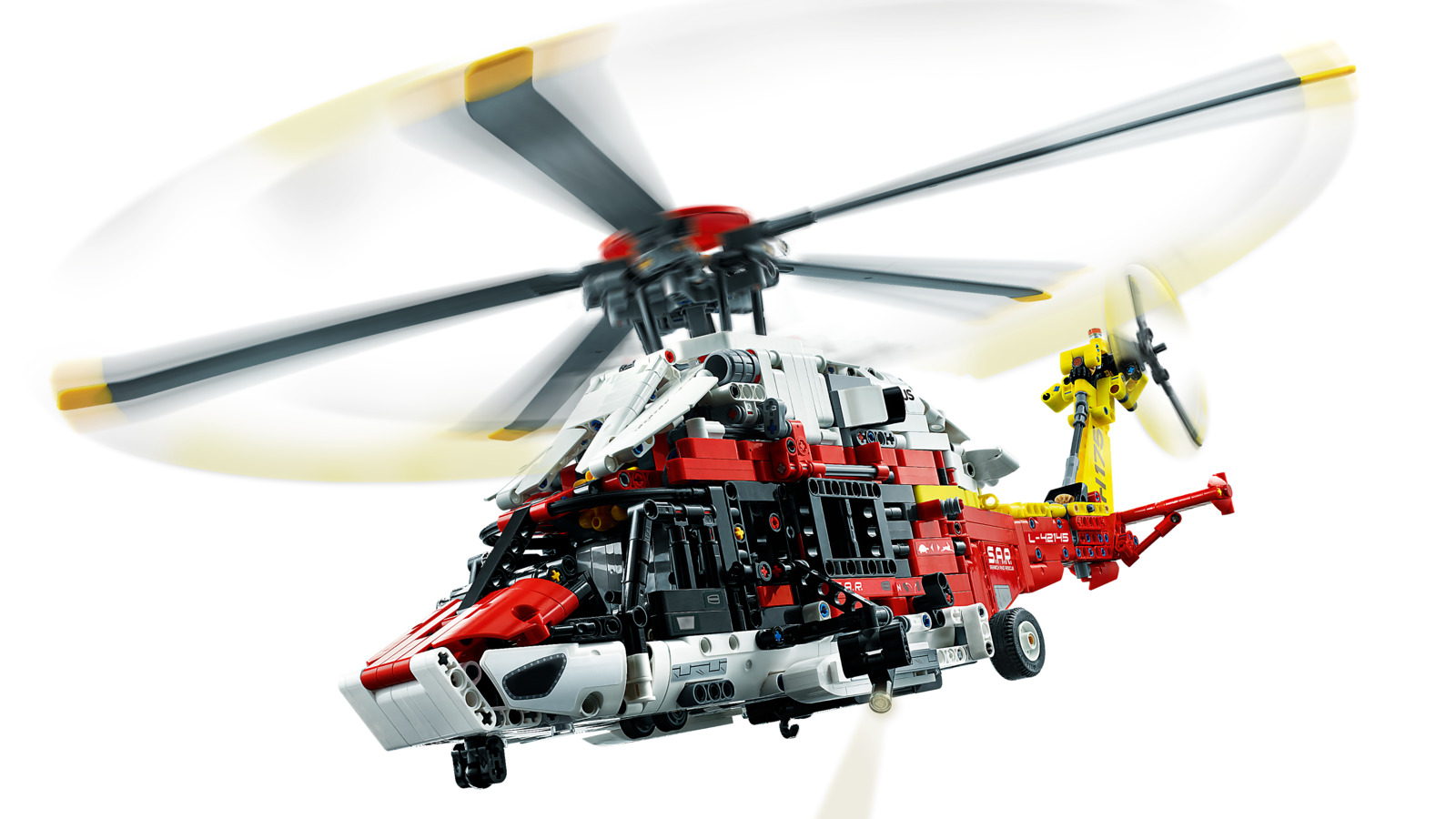 LEGO Technic: Airbus H175 Rescue Helicopter - (42142) Images at Mighty ...